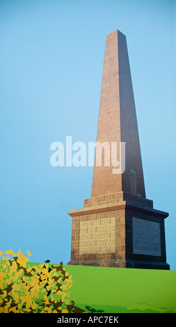 County Antrim War Memorial (Knockagh Monument Stock Photo - Alamy