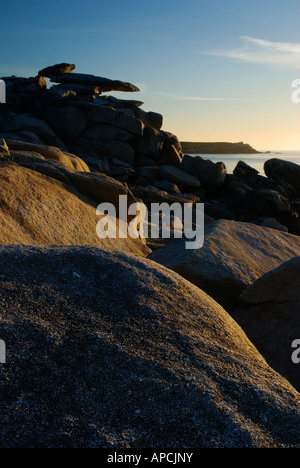 Pulpit Rock, Peninnis Head, St Mary's, Isles of Scilly Stock Photo - Alamy