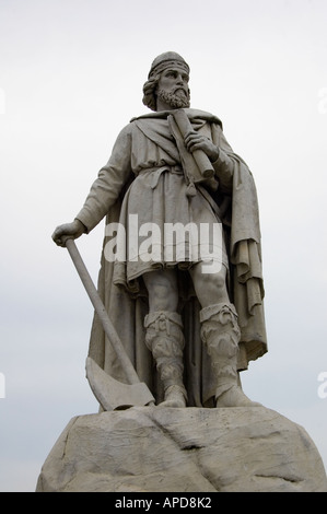 King Alfred's Statue, Wantage Stock Photo - Alamy