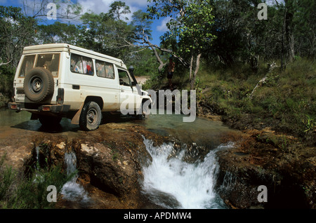 River crossing 4WD Telegraph Track, Cape York Peninsula, Outback ...
