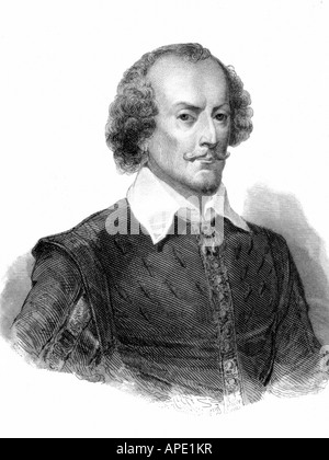 Portrait of William Shakespeare, 1564 - 1616, an English playwright ...