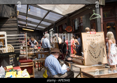 Antique shops and stalls near the Angel Upper Street Islington London ...