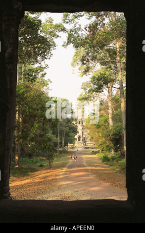 Angkor Through the Door Stock Photo - Alamy