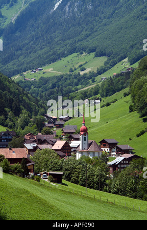 Alpine village of Isenthal Switzerland Stock Photo - Alamy