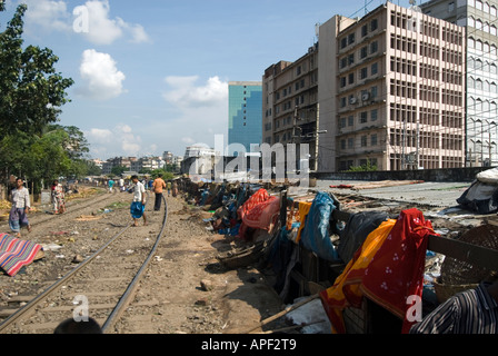 Urban poverty Dhaka Bangladesh PH Dan White Stock Photo - Alamy