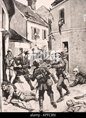 German soldiers during combat in the Courland pocket, 1945 Stock Photo ...