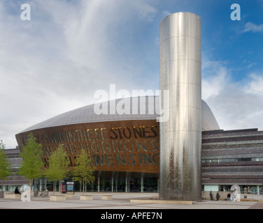 The Wales Millennium Centre concert hall and home of Welsh National ...