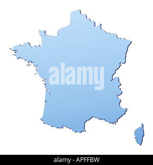 France - map Stock Photo - Alamy