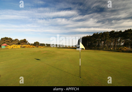 Burnside course 7th hole Carnoustie golf Links scotland Stock Photo - Alamy