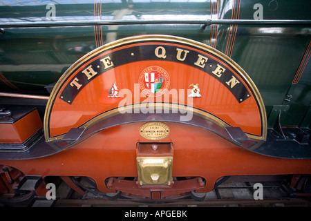 The Great Western Railway Company locomotive "The Queen" built in 1894 ...