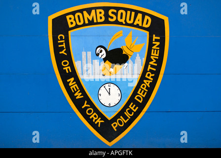 City of New York police department badge, logo, NYC, USA Stock Photo ...