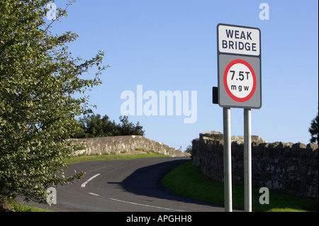 Weight restriction traffic signs for lorries, England, UK Stock Photo ...