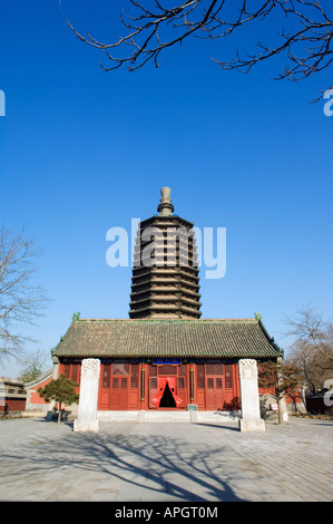 Tianning Temple Tower Stock Photo - Alamy