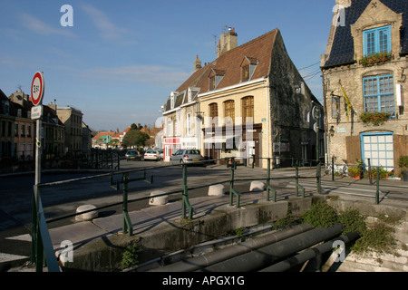 BERGUES FLEMISH FORTIFIED TOWN IN NORTHERN FRANCE Stock Photo - Alamy