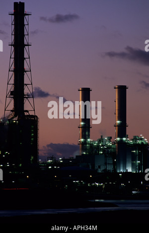 Rhineland oil refinery Germany Stock Photo - Alamy