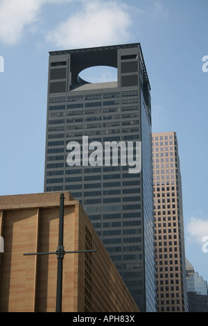 Centerpoint Energy Plaza downtown Houston Texas USA November 2007 Stock ...