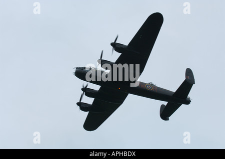 Lancaster bomber landing at Exeter Airport Uk England Stock Photo - Alamy