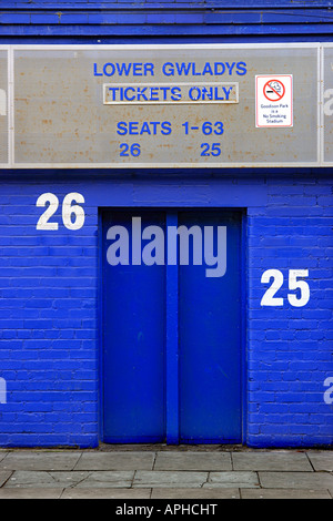 Turnstiles at Goodison Park Stadium, home of Everton Football Club ...