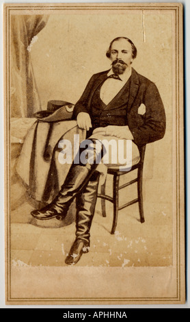Confederate Brigadier General John Hunt Morgan Stock Photo - Alamy
