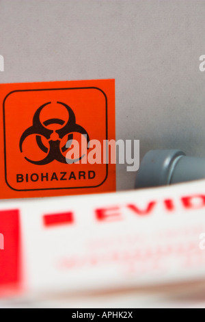 Biohazard Labeled Biological Specimen Cardboard Box for Blood Draw and ...