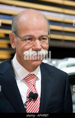 Daimler AG Chairman Dieter Zetsche at the 2008 North American ...