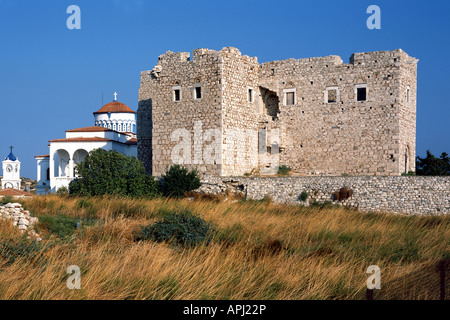 geography / travel, Greece, Samos, Pythagoreio, Logothetis Castle with ...