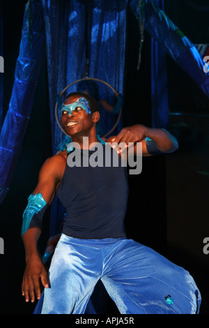 acrobats dancing as part of the Sea Queen spectacular he has another ...