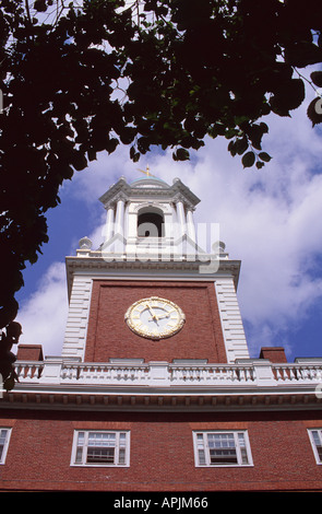 Red brick dorm buildings at Harvard Yard, the old heart of Harvard ...
