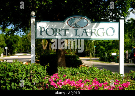 Roadway in Key Largo Florida United States of America Stock Photo - Alamy
