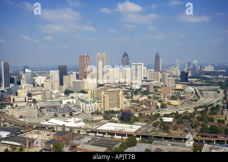 Aerial View of Atlanta, Georgia taken 10/02/2005 Stock Photo - Alamy