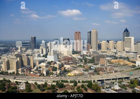 Aerial View of Atlanta, Georgia taken 10/02/2005 Stock Photo - Alamy