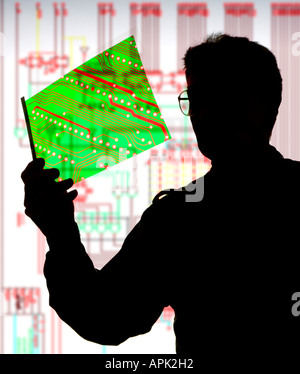 doctor studying medical color transparency Stock Photo - Alamy