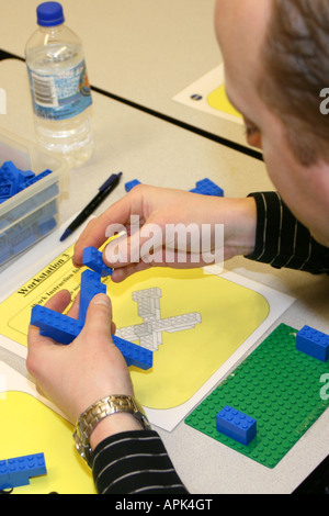 Lean Manufacturing simulation with Lego blocks, Airplane queue Stock ...