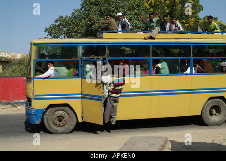 A crowded bus in Rajasthan, India Stock Photo - Alamy