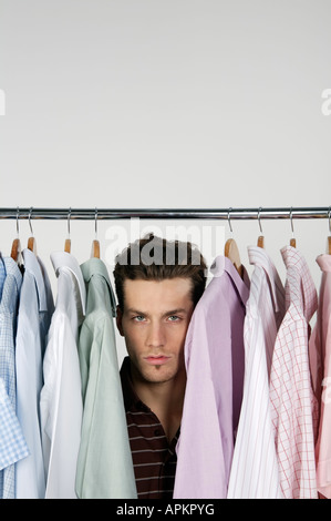 Handsome latin man standing over isolated background smiling confident ...