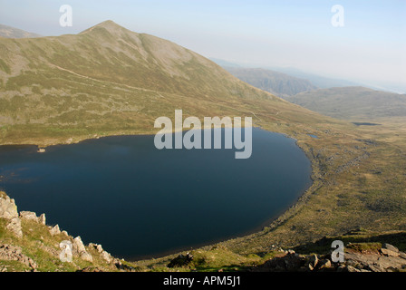 Red Tarn sits below Striding Edge in the Lake District Stock Photo - Alamy