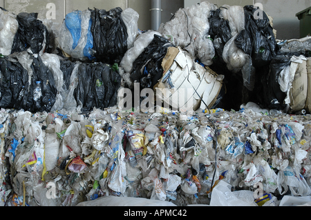 Waste recycling plant Majorca Balearic Islands Spain Stock Photo - Alamy