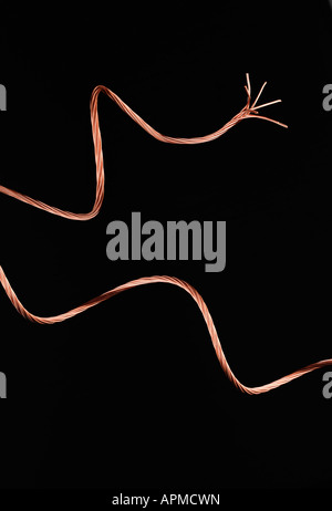 Copper wire close-up Stock Photo - Alamy