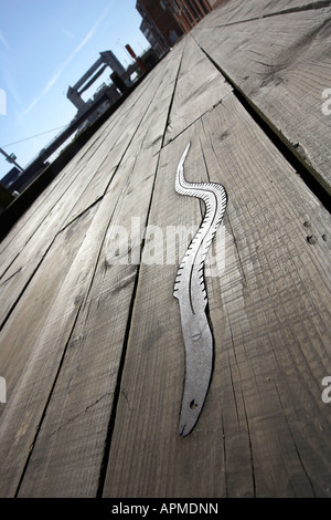 September 2007 Eel on the River Hull board walk part of the fish trail ...