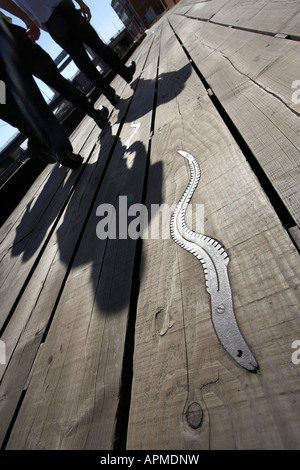 September 2007 Eel on the River Hull board walk part of the fish trail ...