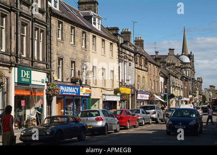 High Street, Forres, Moray, Northern Scotland, summer 2006 Stock Photo ...