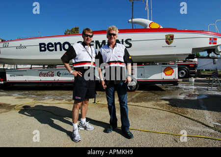 Bjorn Rune Gjelsten driver of Spirit of Norway Slovenian Grand prix 3rd ...