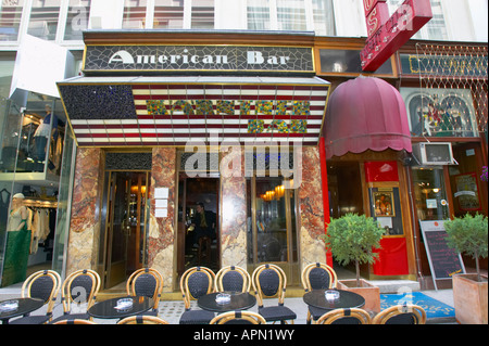American Bar Designed by Adolf Loos in Vienna, Austria Stock Photo - Alamy