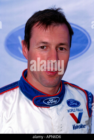 Former World Rally champion Colin McRae with his helicopter after ...