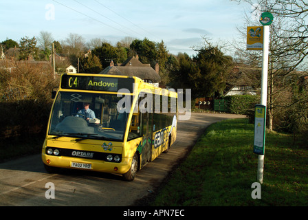 London Dial-a-Ride bus service in North London street Stock Photo - Alamy