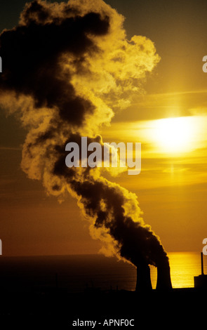 Sellafield Nuclear reprocessing plant, formerly known as Windscale on ...