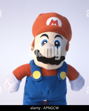 Nintendo Super Mario Toy with Japanese girl Stock Photo - Alamy
