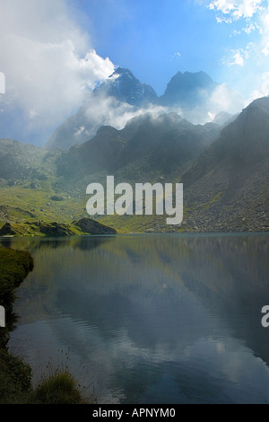 Lago Fiorenza (Fiorenza Lake, Monviso, Italy Stock Photo - Alamy