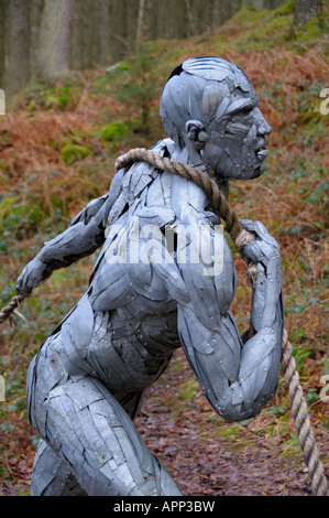 "Mea Culpa" (detail). Outdooor sculpture by Robert Bryce Muir, 2006 ...