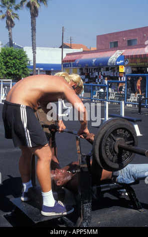 Bodybuilders, Muscle Beach, Venice Beach, Venice, Los Angeles ...